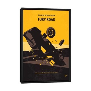 iCanvas "Mad Max- Fury Road Minimal Movie Poster" by Chungkong Framed Canvas Print - Bed Bath ...